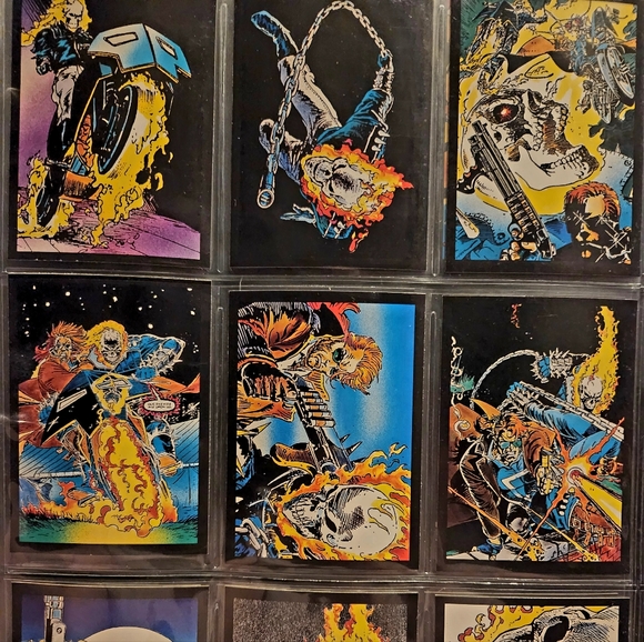 Marvel | Toys | 992 Ghost Rider Cards Some Glow In The Dark | Poshmark